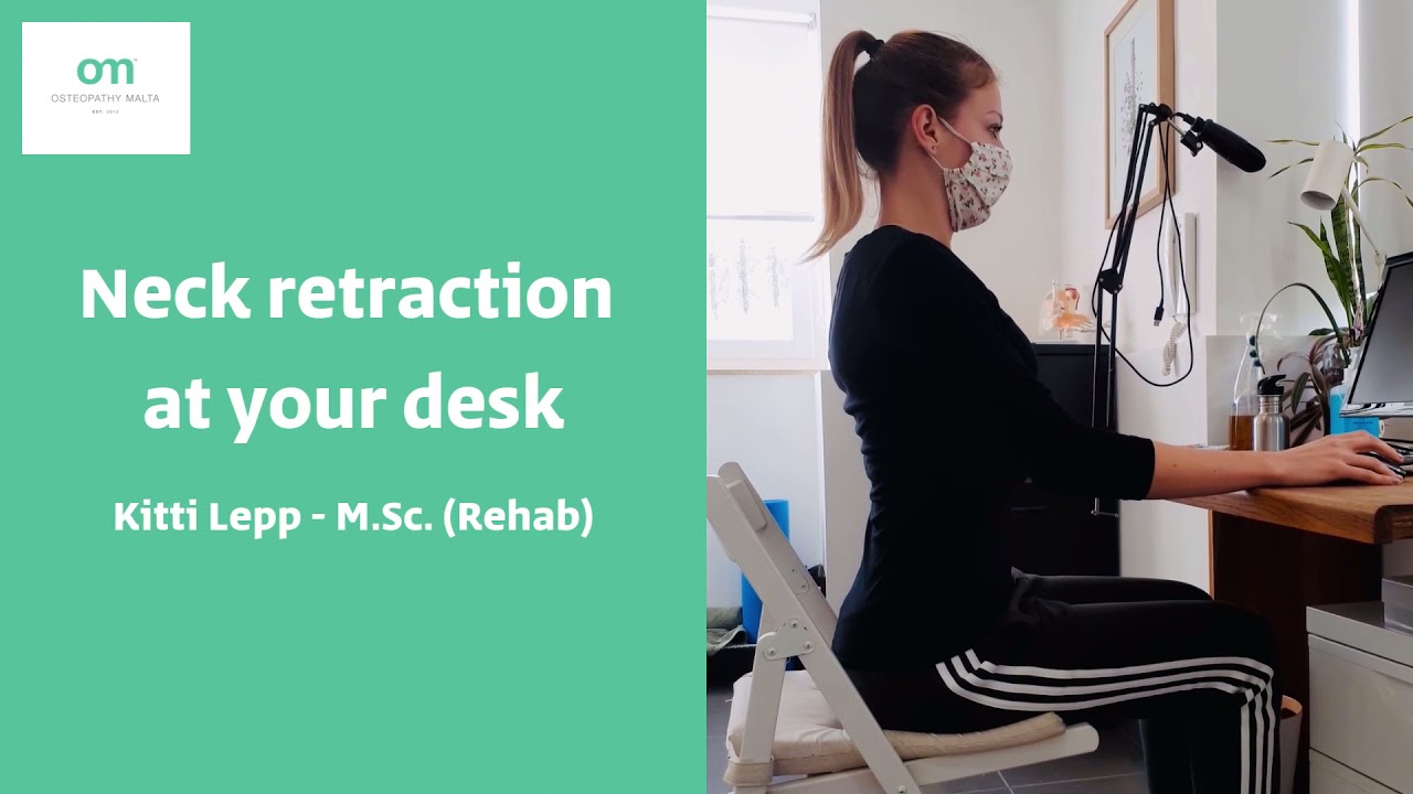 Deep Neck Flexor (DNF) activation exercises for head posture by Kitti ...