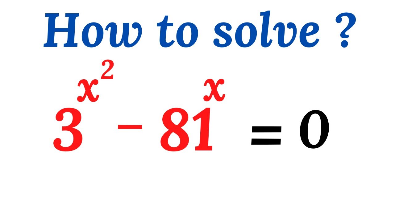 Math Olympiad Question | A Nice Math Problem - YouTube