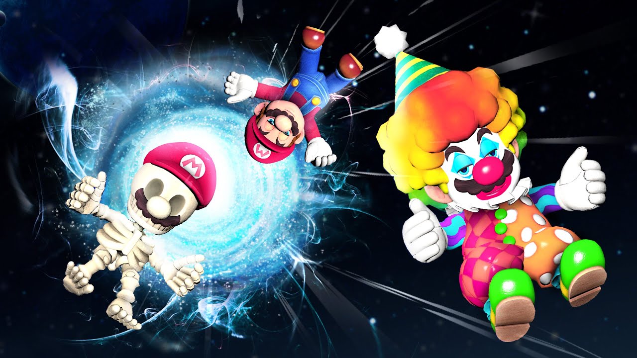 Super Mario - Random Portals Ragdoll Test in Space [GMOD] episode 6 ...
