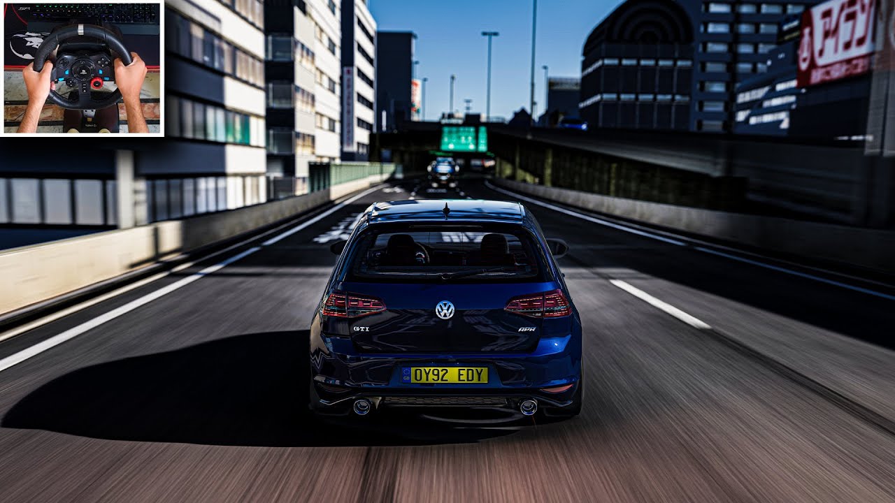 544HP Stage 3 VW Golf R MK7.5 | Assetto Corsa | Logitech G29 | Gameplay ...