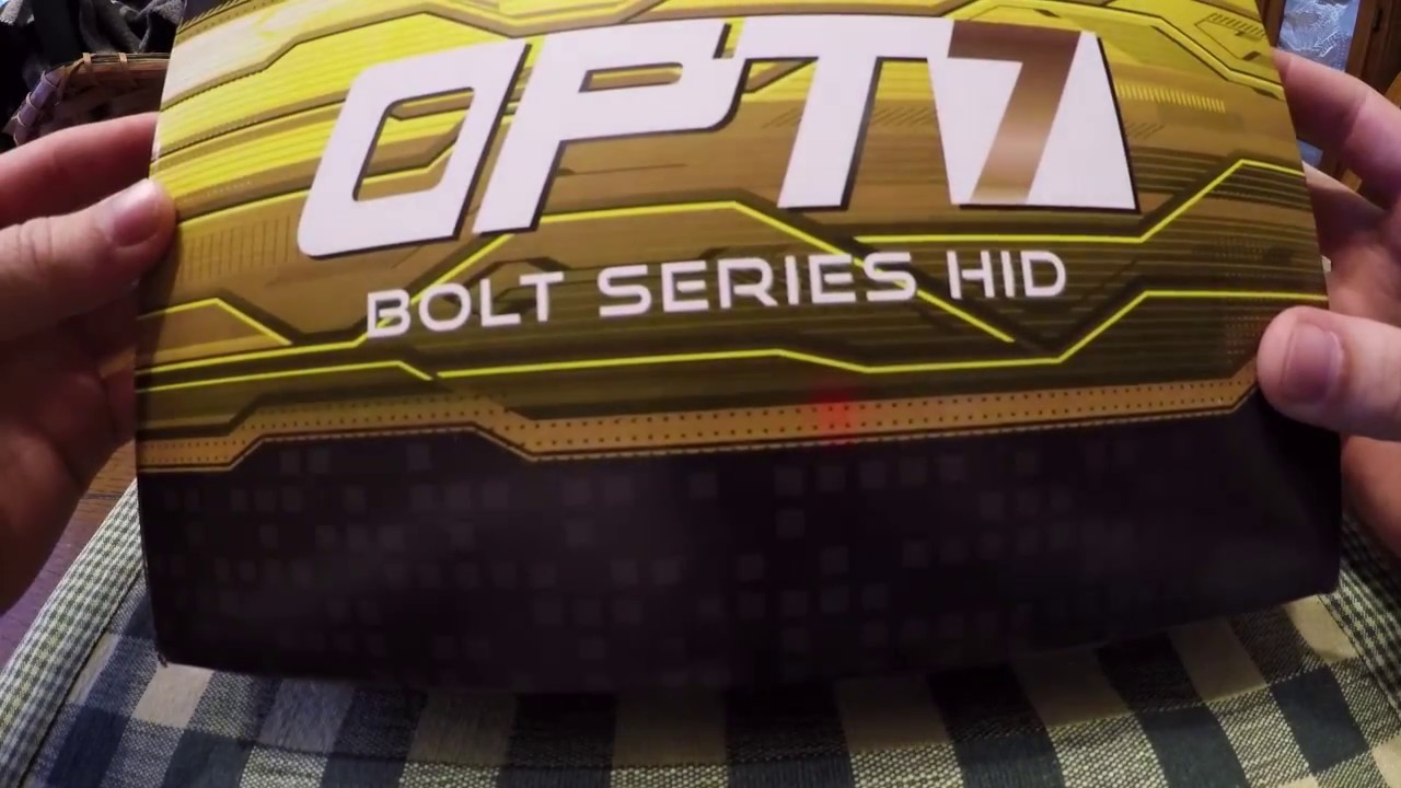 Opt7 Bullet Bolt Series HID kit unboxing - YouTube