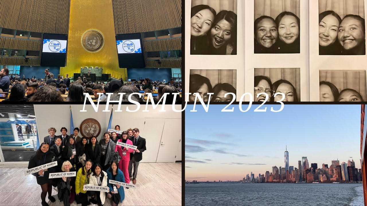 National High School Model United Nations 2023 Recap Video - YouTube