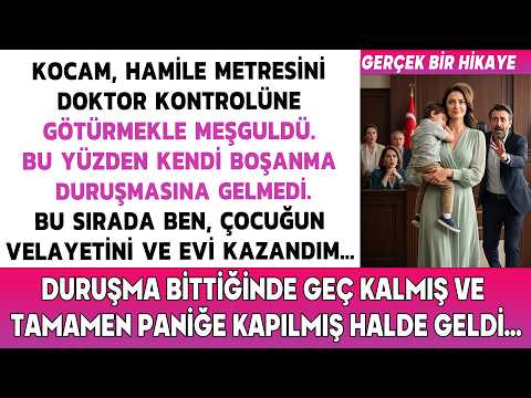 Eşim hamile sevgilisi için davaya gelmedi; evi ve velayeti aldım, ama...