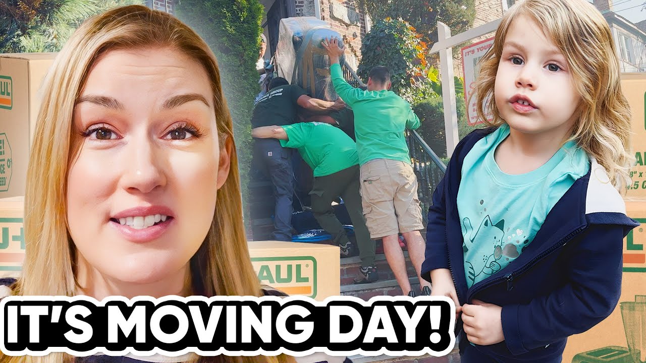 Moving Day CHAOS! NYC House Tour, Packing Frenzy & Piano DOWN 20 STAIRS ...