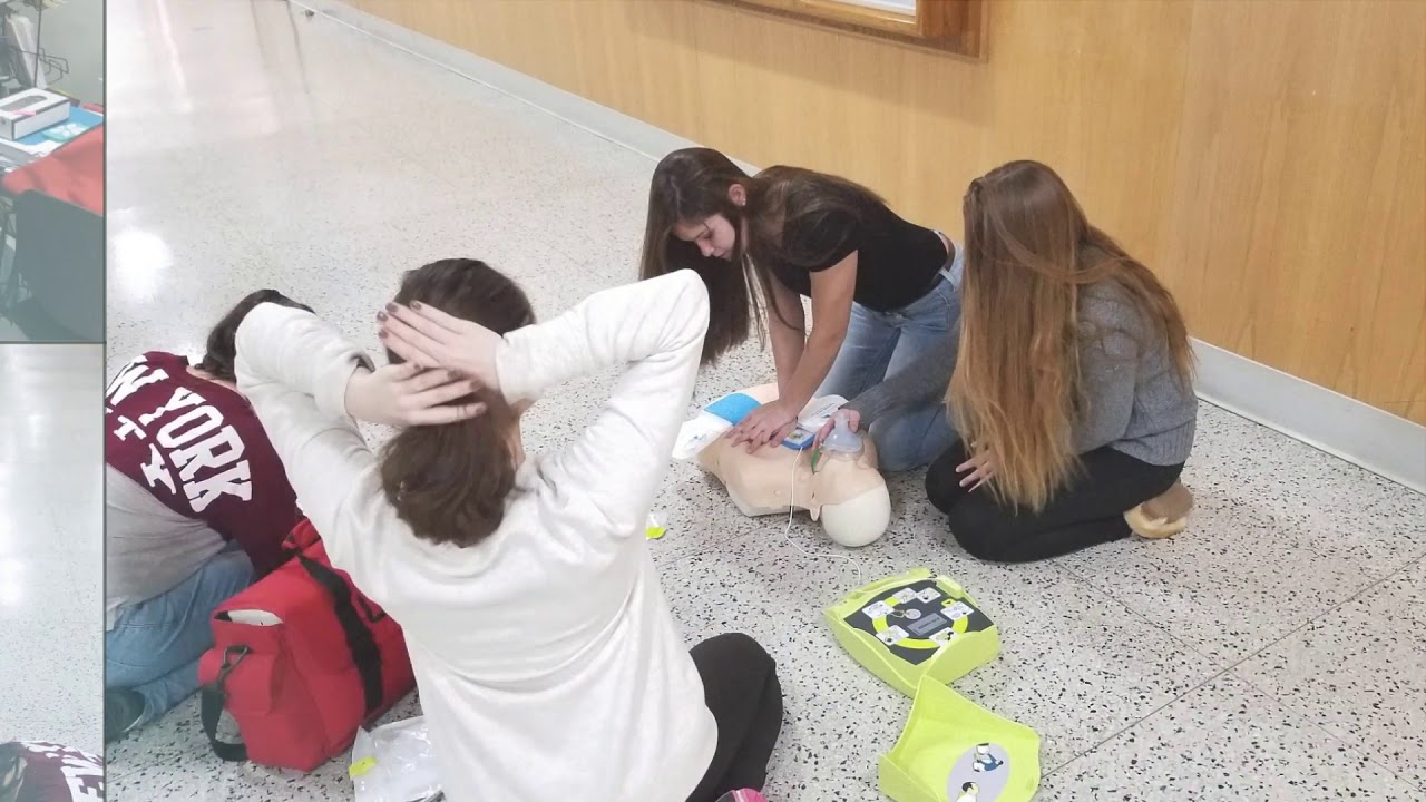 Mock CPR Drill - YouTube