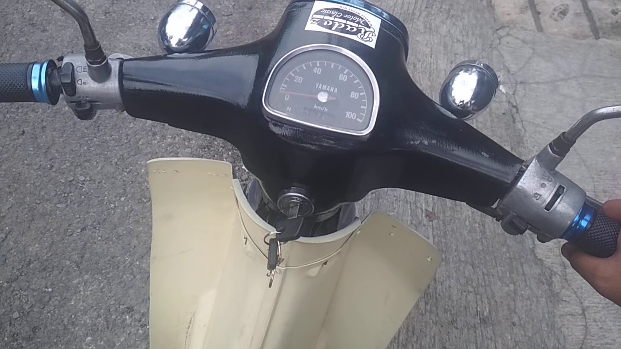 motor antik yamaha v75 1977 cek kelistrikan dan engine - YouTube