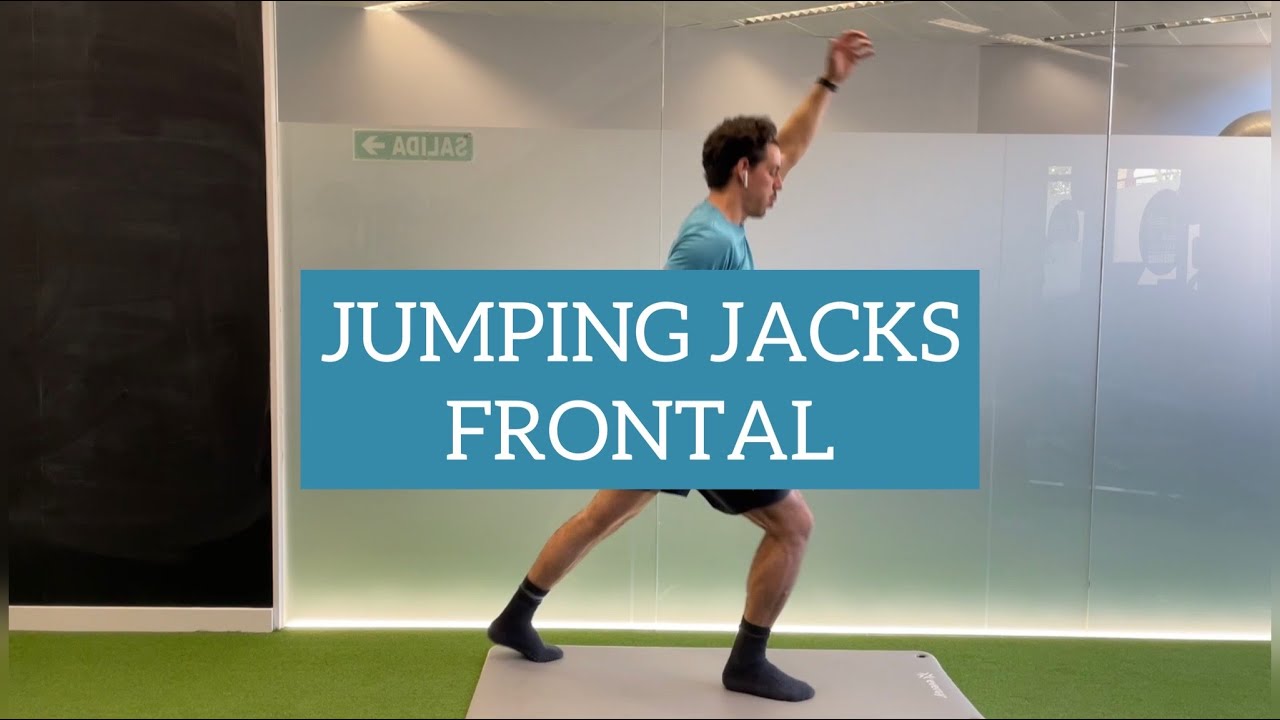Jumping Jacks Frontal - Levitasalud - YouTube