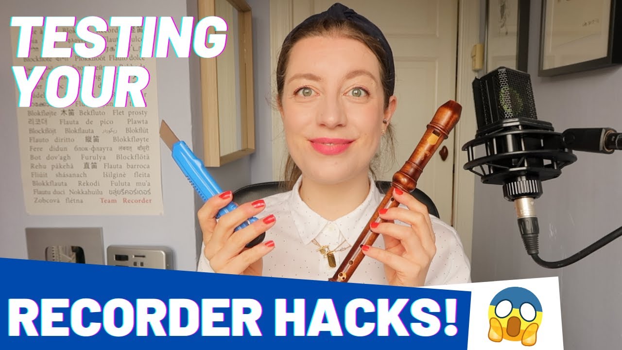 this is probably a bad idea: testing your recorder hacks - YouTube