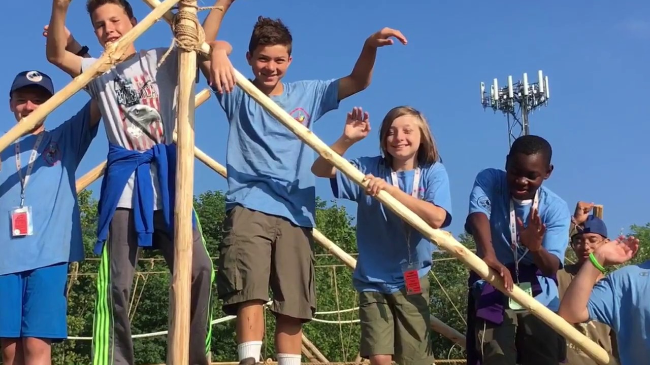 Pioneering Village: 2017 National Scout Jamboree - YouTube