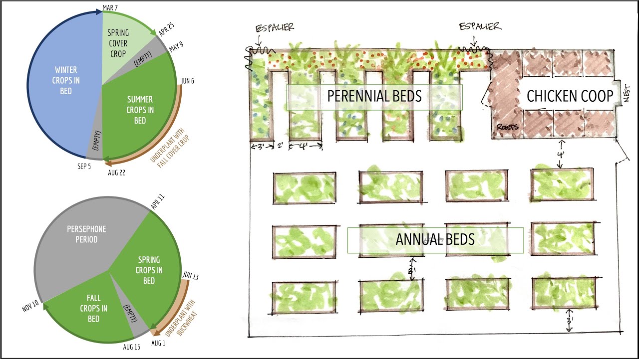 Step-by-Step Garden Layout: Our 2022 Permaculture (ish) Vegetable ...