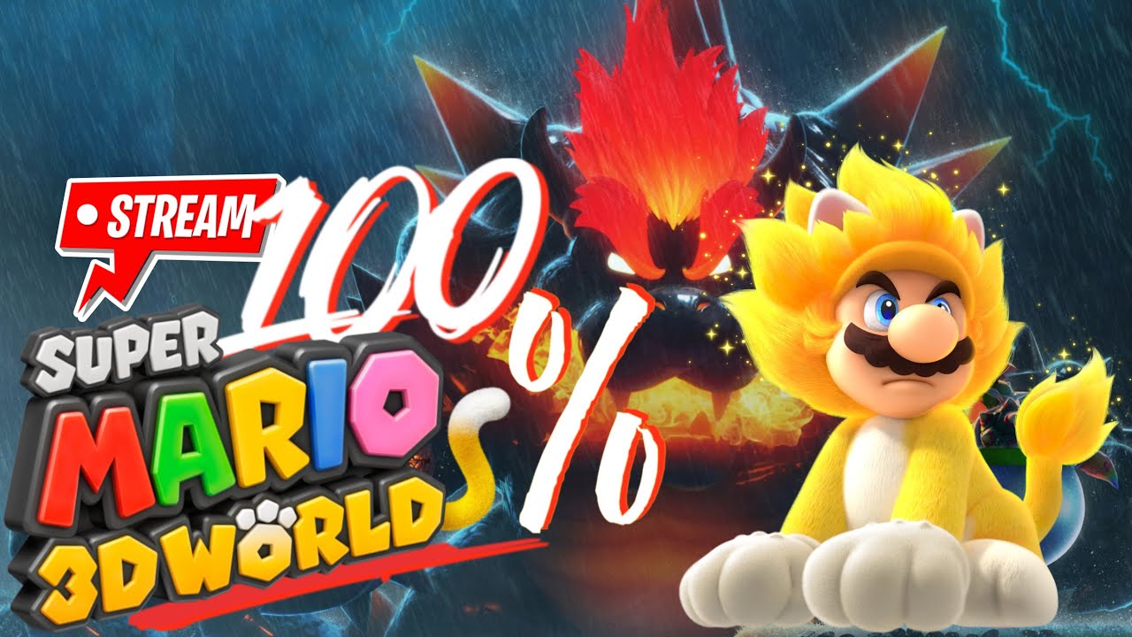 SOLO RUN BOWSER'S FURY 1 - Can I 100% Complete Super Mario 3D World ...