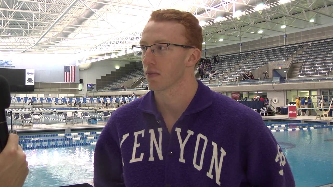 Kenyon SWIM: Day 3 Interviews at NCAA Championships - YouTube
