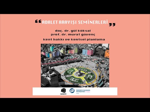 Karakutu Adalet Arayışı Seminerleri | Kent Hakkı ve Kentsel Planlama