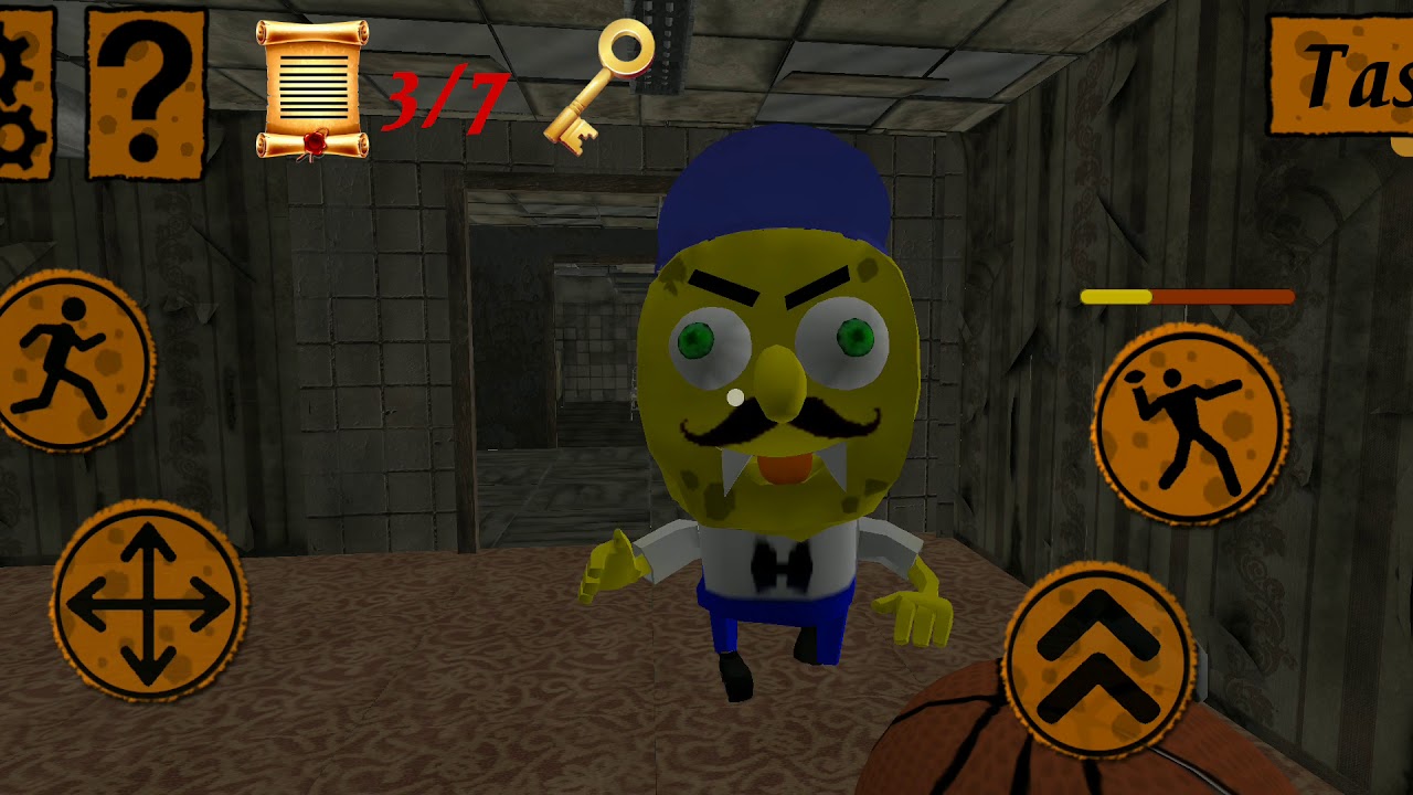 Sponge Neighbor's Hospital Scary Friends Escape | Level 4 | Gameplay #2 ...