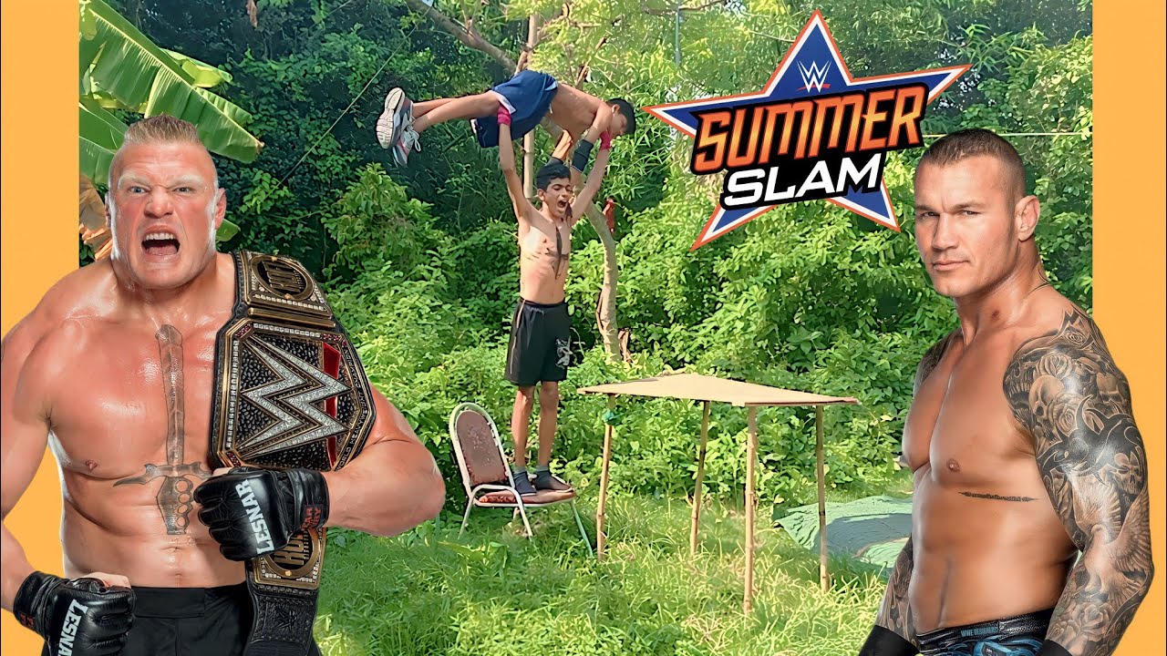 Brock Lesnar vs Randy Orton SummerSlam Full match - YouTube