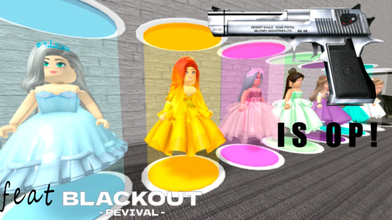 BEST GUN IN PRINCESS TYCOON 2 | Roblox Blackout montage - YouTube