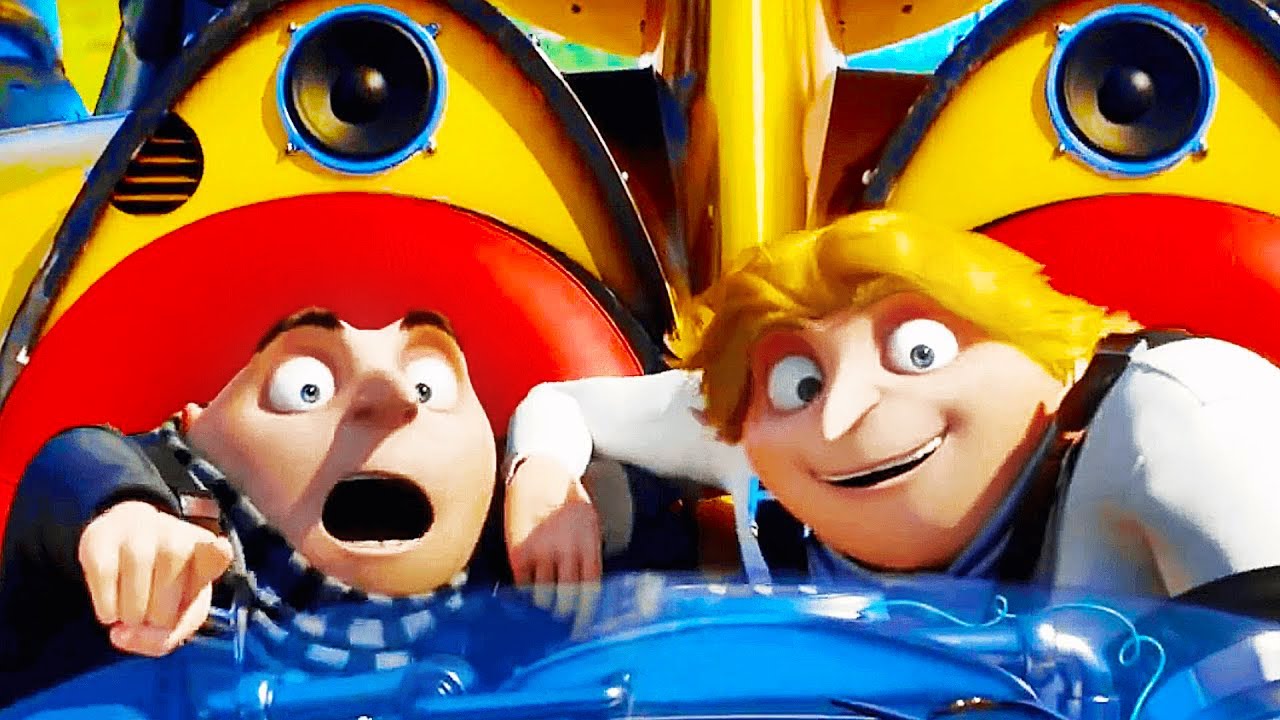 Gru And Dru Drive Scene | DESPICABLE ME 3 (2017) Movie CLIP HD - YouTube