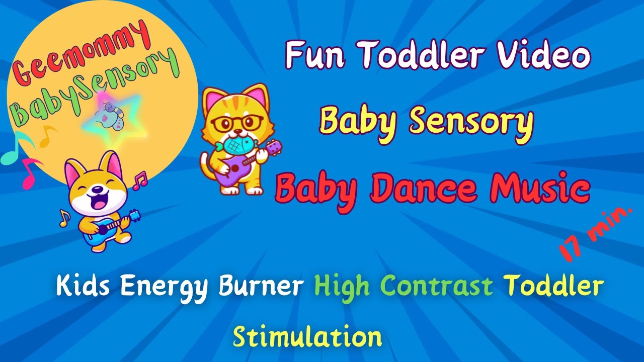 Baby Sensory Baby Dance Music-Kids Energy Burner-Fun Toddler Video ...
