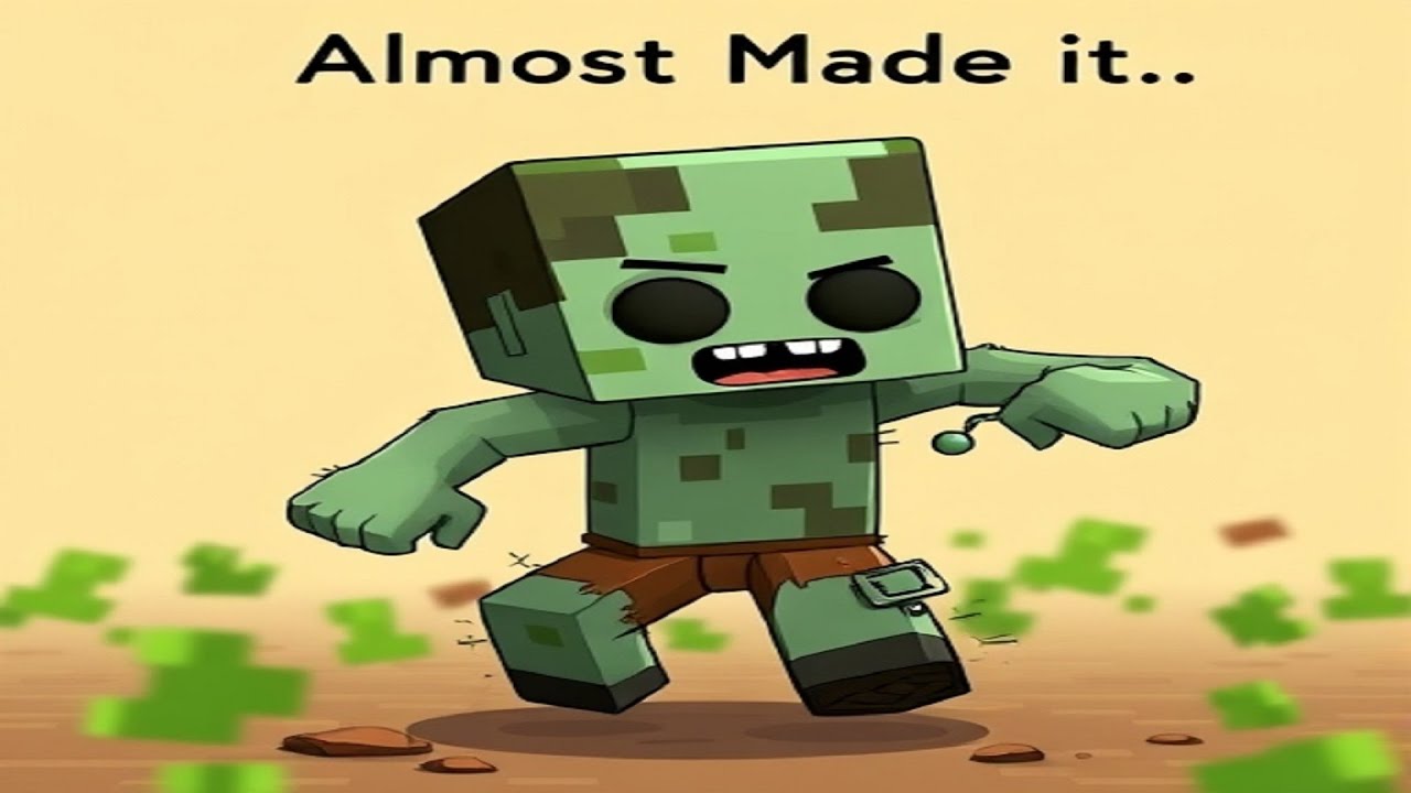The fastest running zombie in Minecraft - YouTube