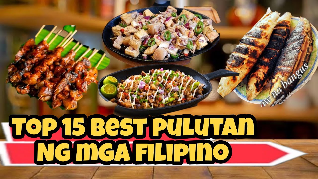 TOP15 MADALAS PULUTAN NG MGA PINOY - YouTube