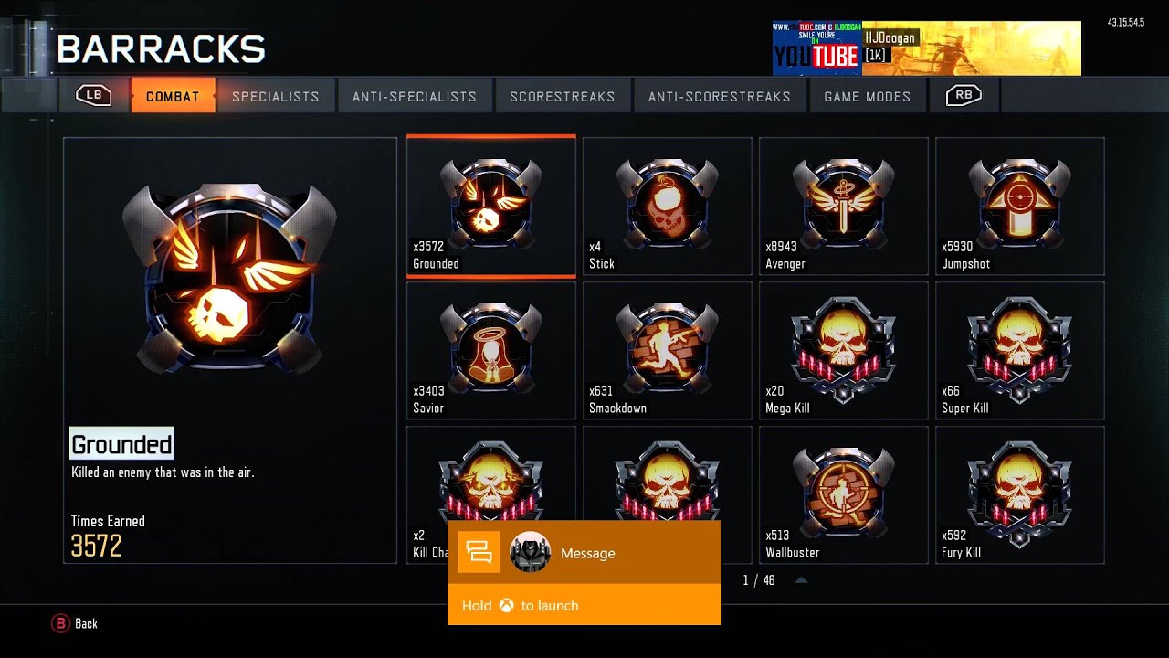 BO3 "LEVEL 300' PRESTIGE MASTER - STATS REVEAL! - YouTube