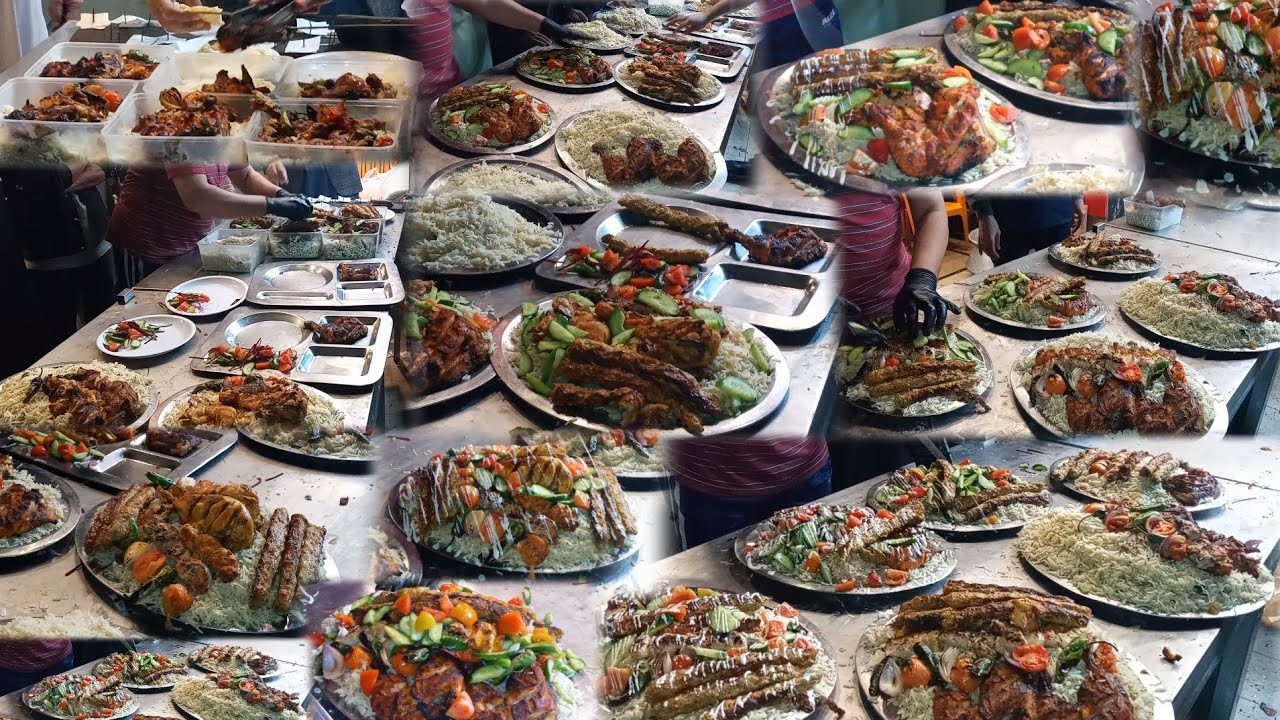 HOT & ROLL RESTAURANT KA SPECIAL AFGHANI RICE PLATTER 🔥 Chicken Tikka ...