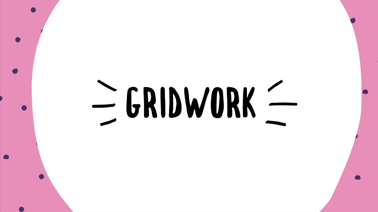 Gridwork lesson with Caroline Moore - YouTube