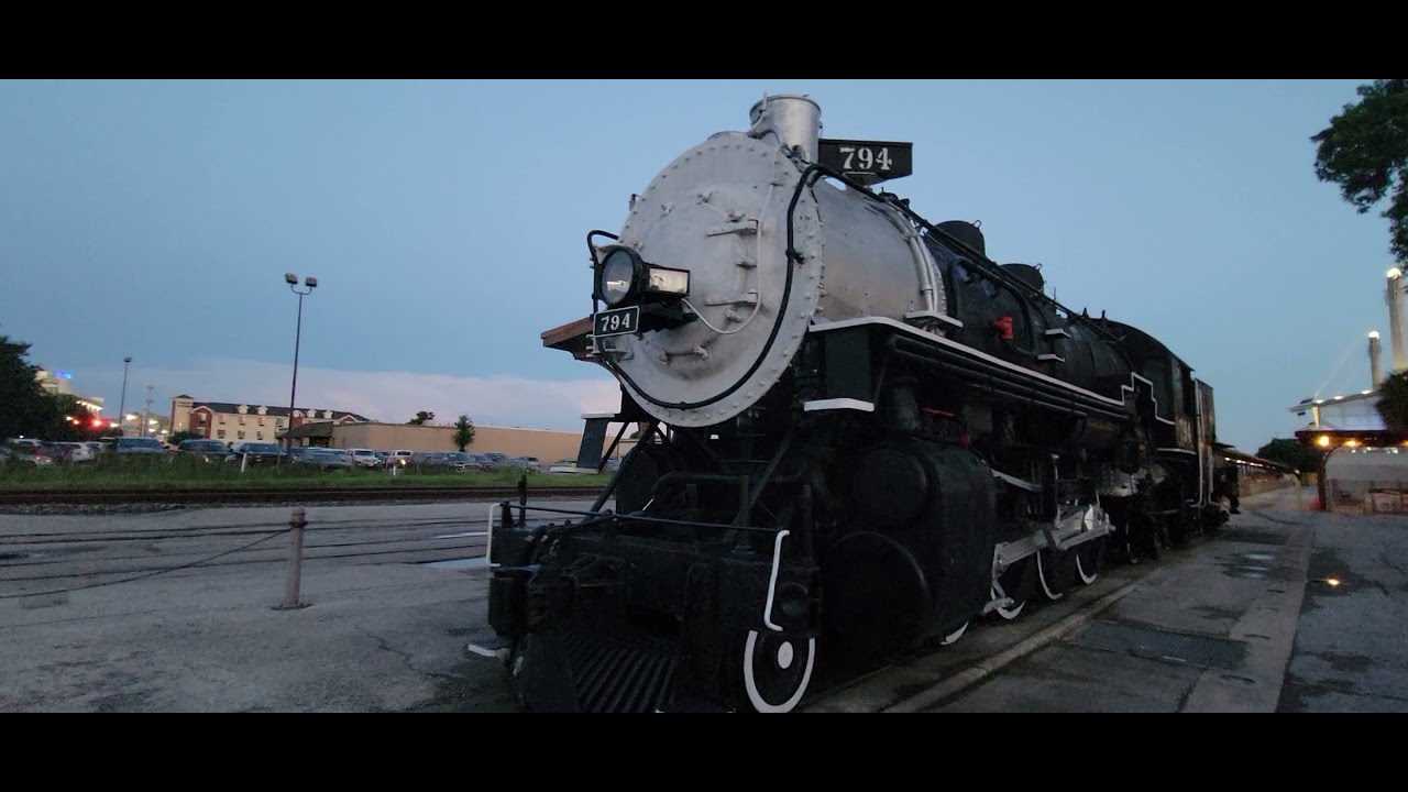 San Antonio Sunset Route train station in downtown with Southern ...