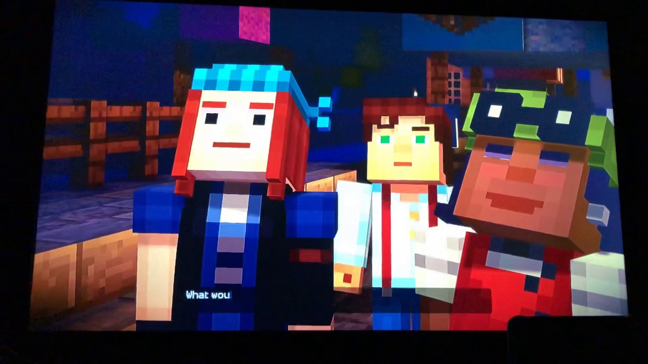 (Minecraft story mode Good choices) - YouTube