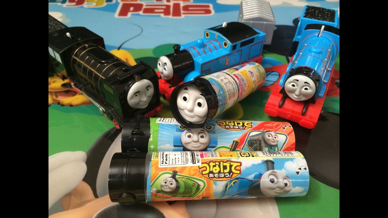 Playtime with THOMAS & FRIENDS candy toy tube, Thomas & Friends ...