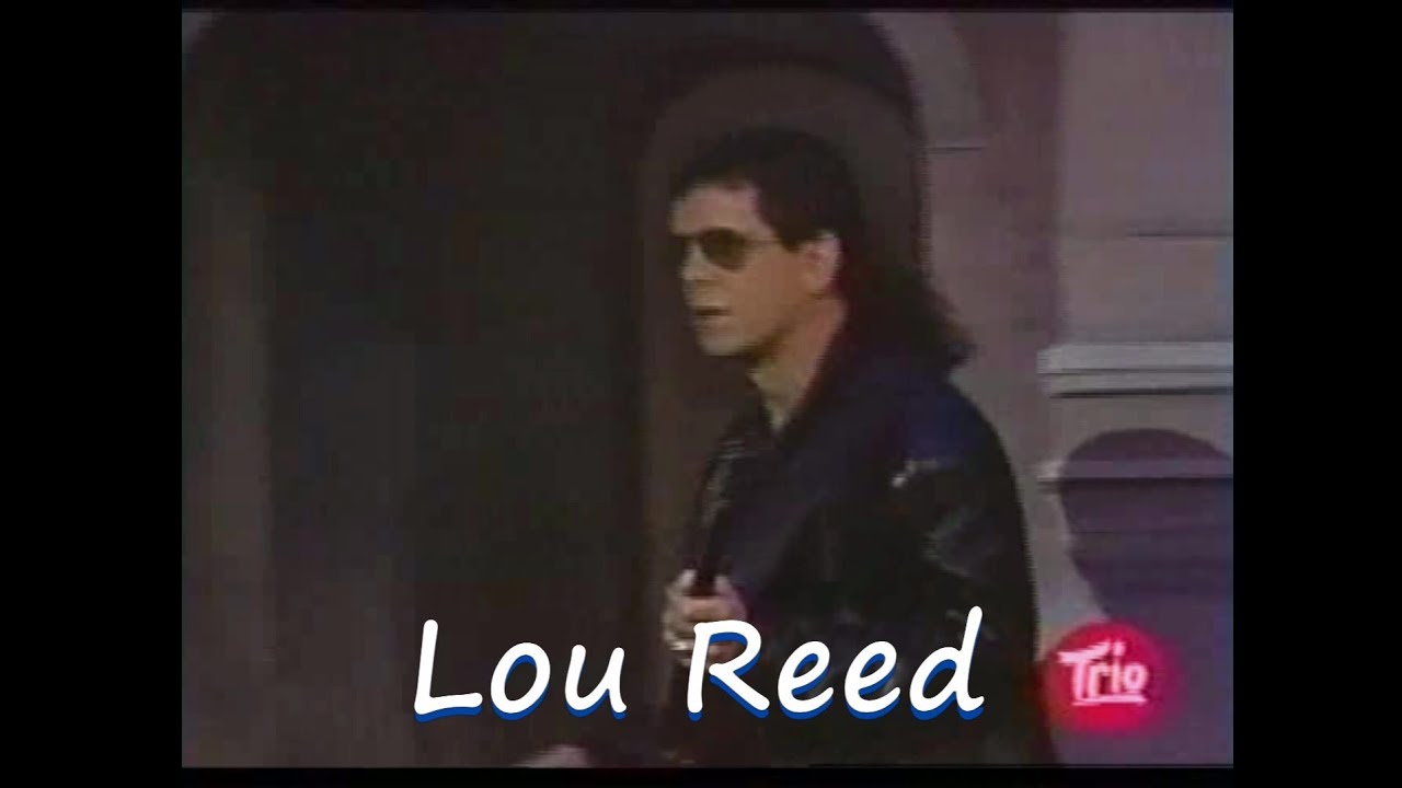 Lou Reed - Busload Of Faith (1989) Letterman - YouTube