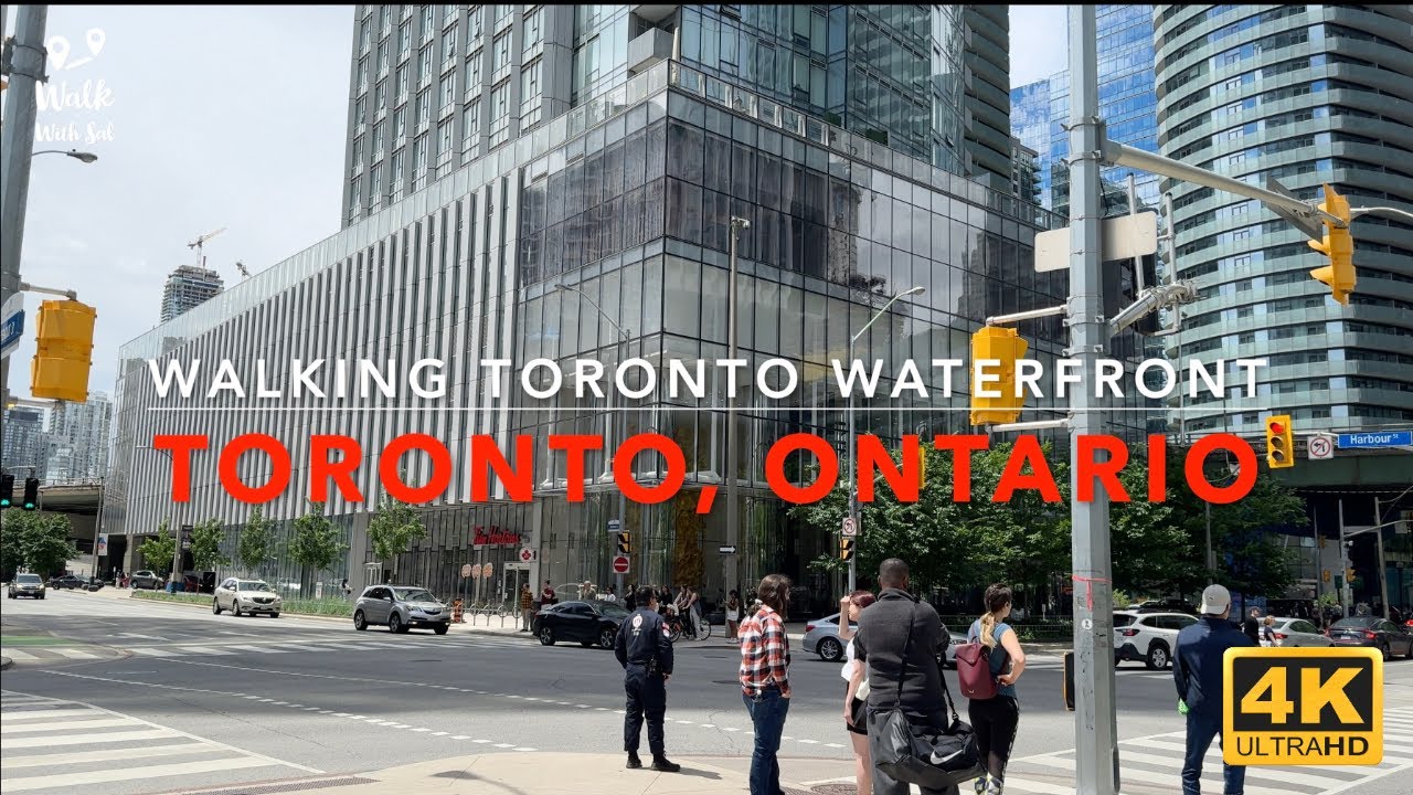 Walking Toronto Waterfront - Toronto, Ontario (4K) - YouTube