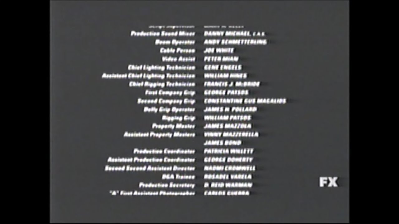 Shaft (2000) End Credits (FX 2012) - YouTube