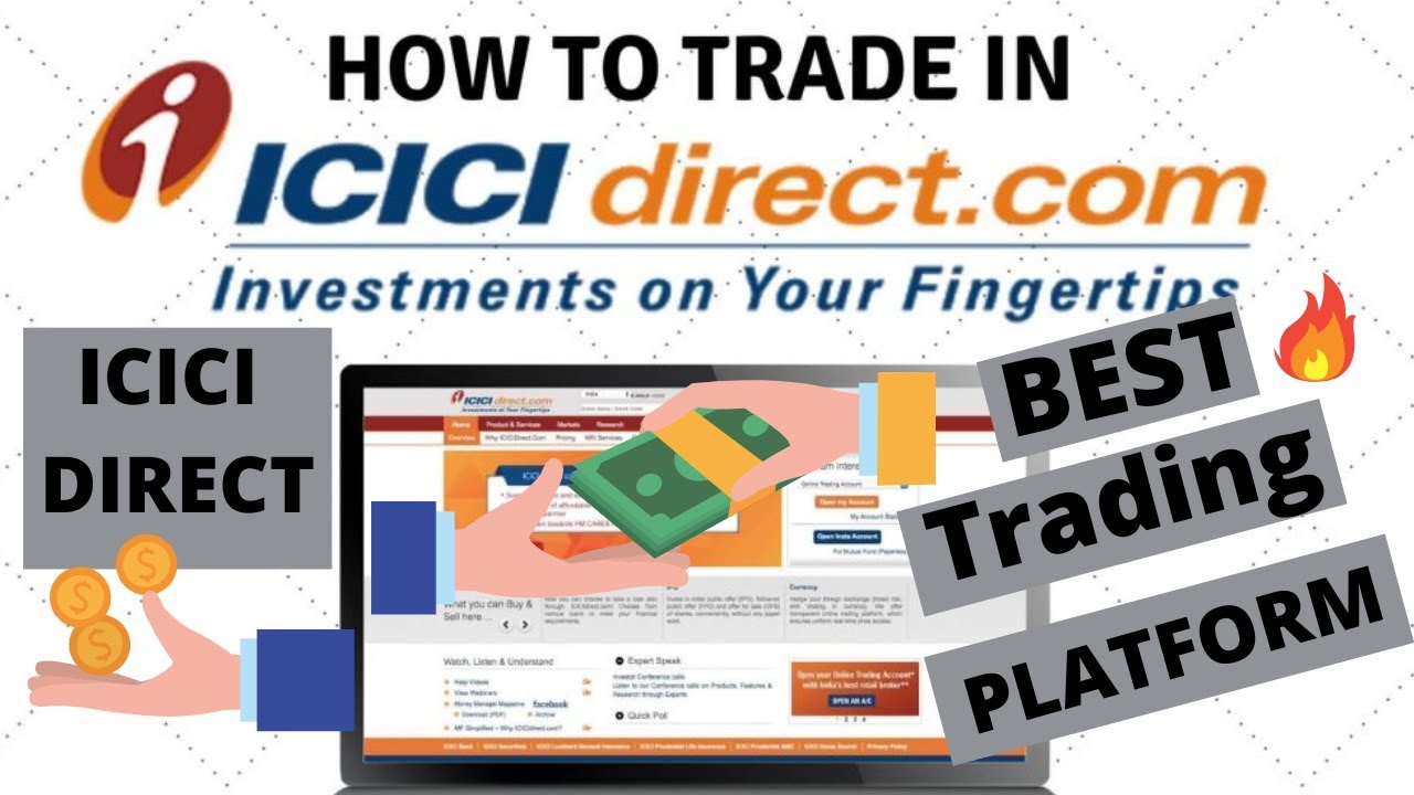 HOW TO USE ICICI DIRECT ACCOUNT| HOW TO DO TRADING WITH ICICI DEMAT ...