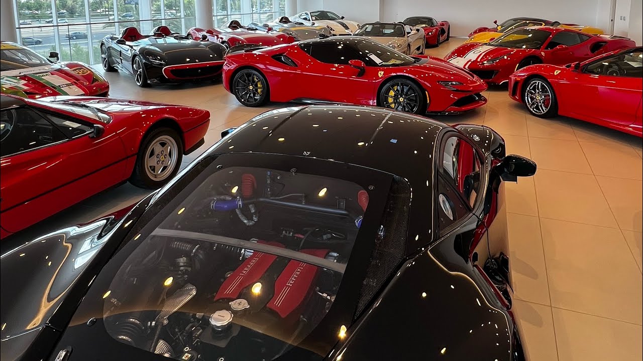 TODO ESTOQUE CONCESSIONÁRIA FERRARI COM PREÇO * LA FERRARI X 2 ...