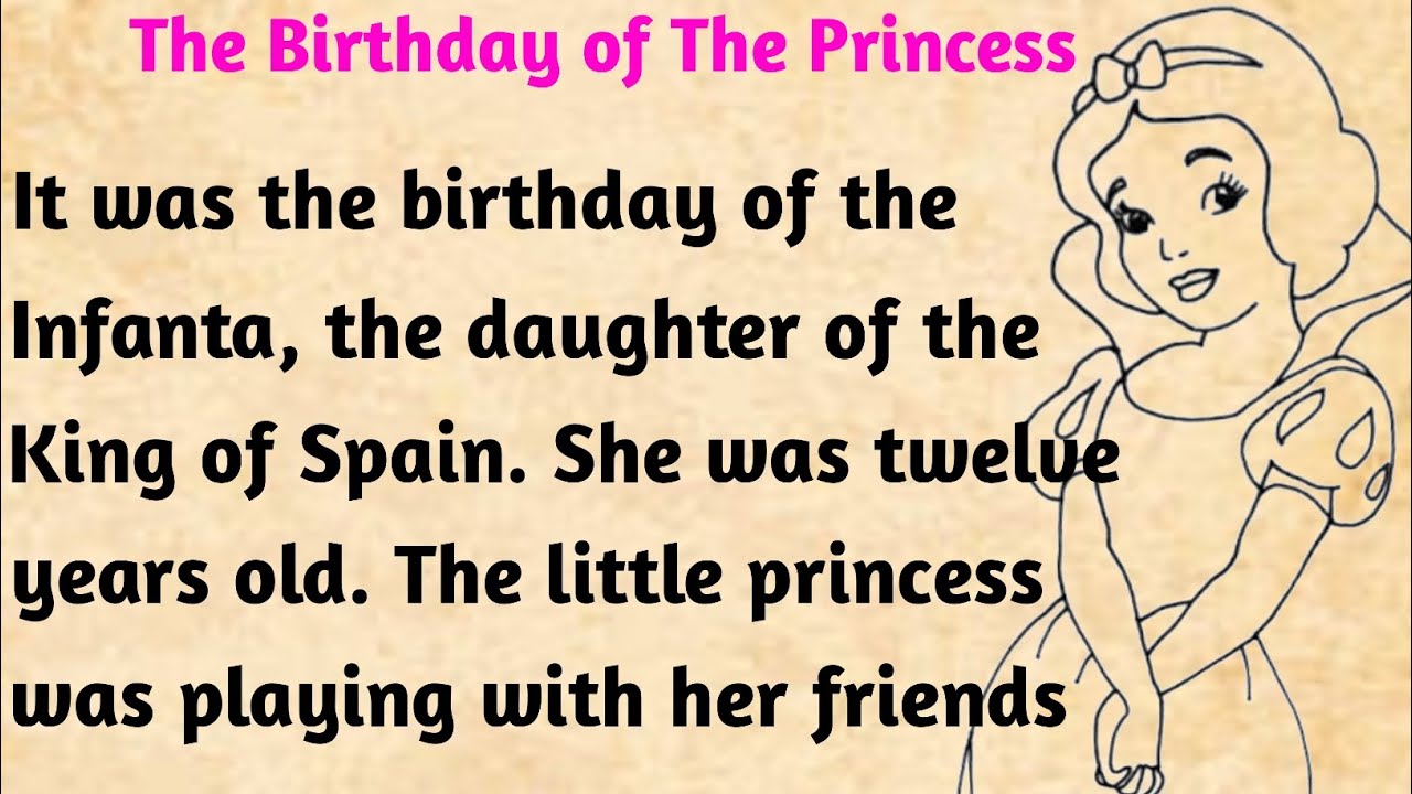 The Birthday of The Princess। Learn English Through Story Level 4🔥 ...