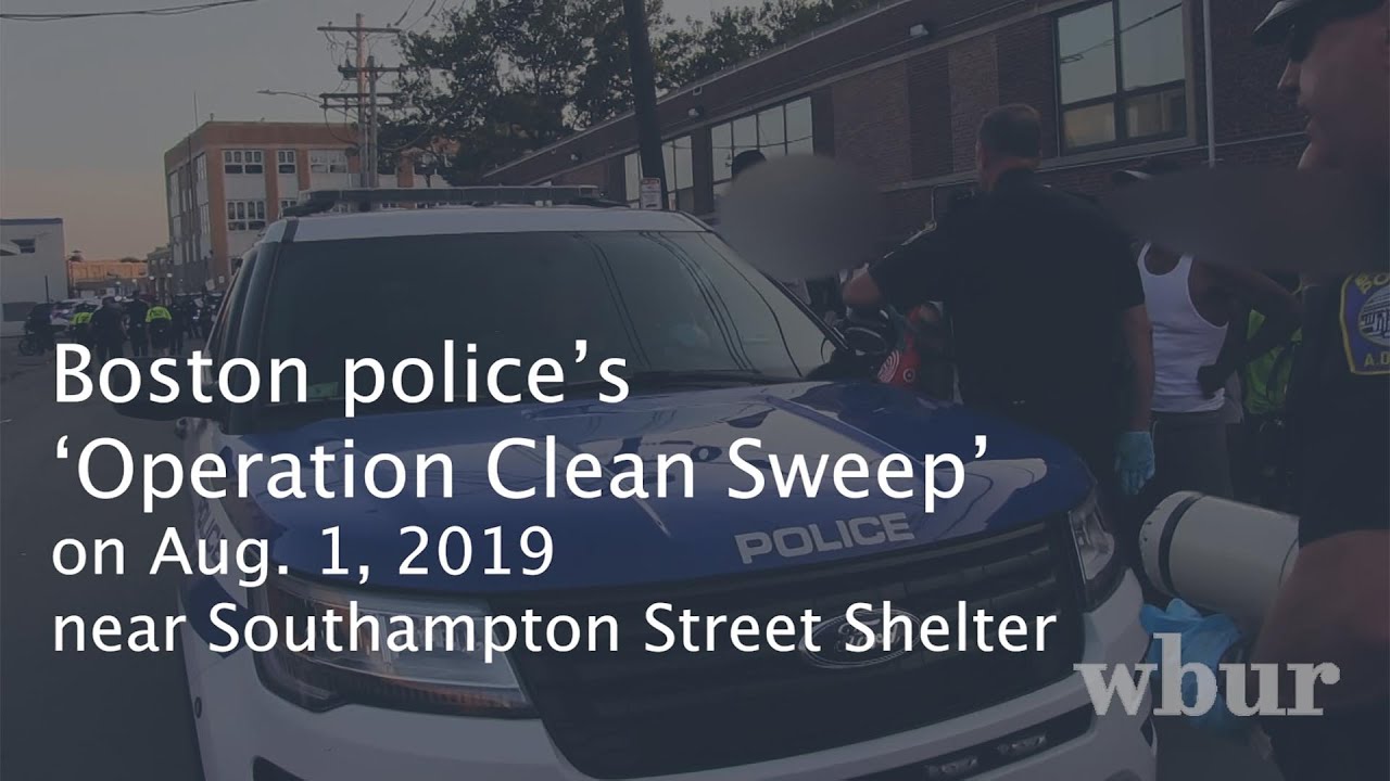 Boston police’s ‘Operation Clean Sweep’ - Aug. 1, 2019 - YouTube
