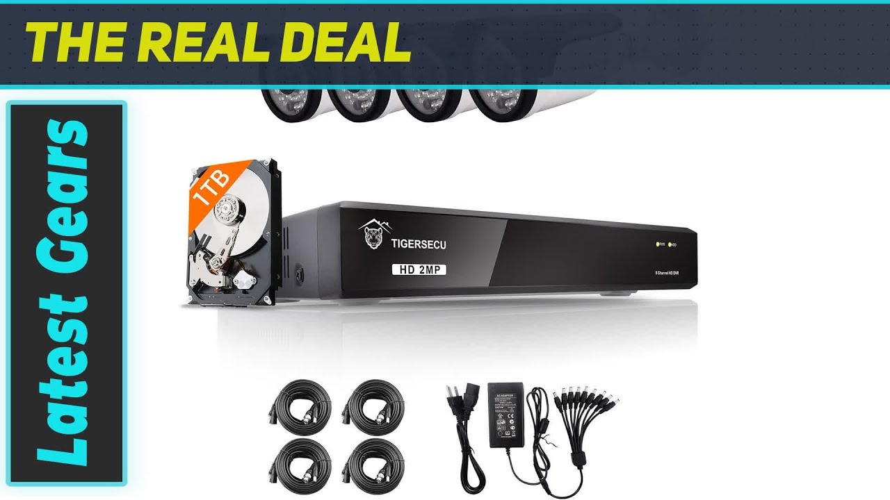 TIGERSECU 1080P 8-Channel Security DVR System - Best Home Surveillance ...