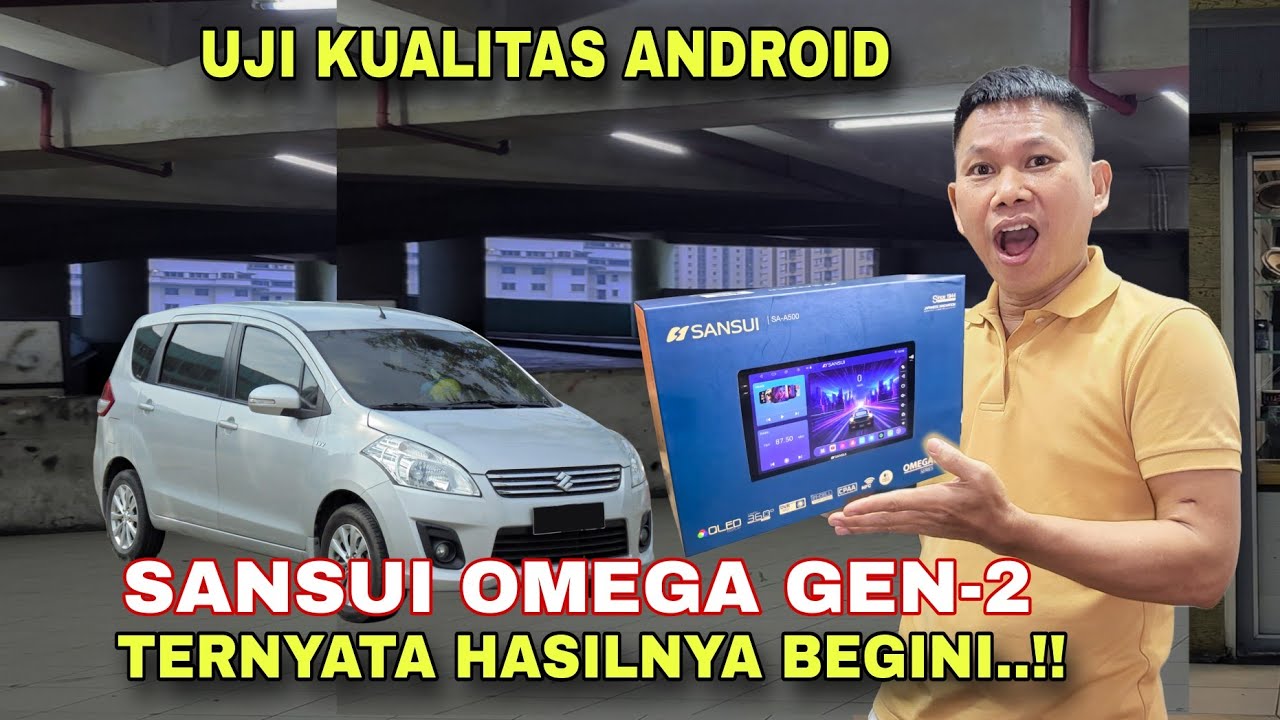 TESS KUALITAS ANDROID SANSUI OMEGA GEN2.!! HARGA 2 JUTAAN BIKIN BANYAK ...