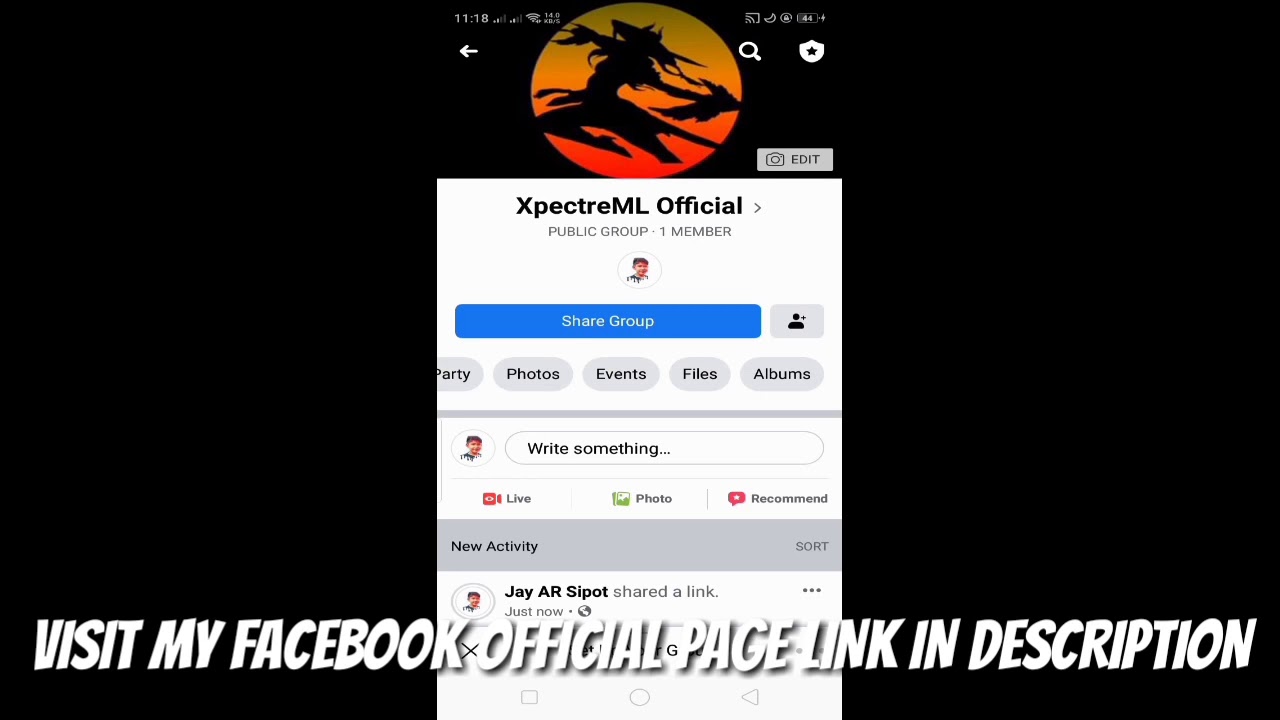 VISIT MY OFFICIAL FACEBOOK PAGE!!! LINK IN DESCRIPTION - YouTube