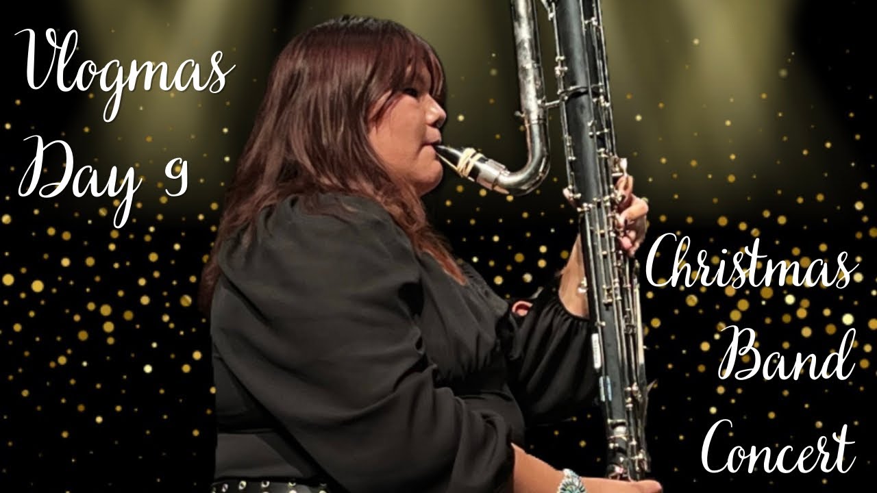 Vlogmas #9 Chyna LAST Christmas MPHS Band Concert!!! - YouTube
