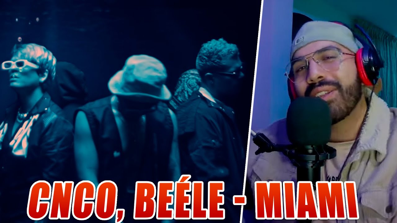 CNCO, Beéle - Miami | REACCIÓN - YouTube