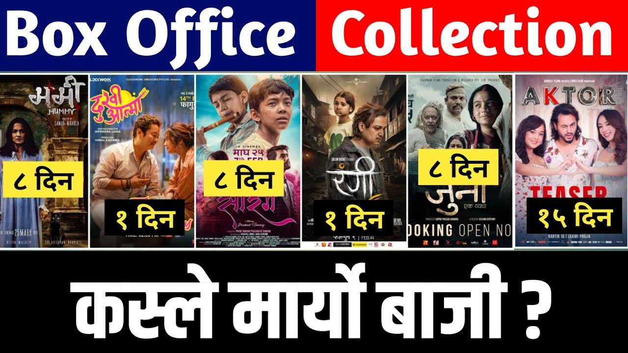 AKTOR TAKE ONE, MUMMY, JUNA, SARANG, RANGI & DUKHI AATMA BOX OFFICE ...
