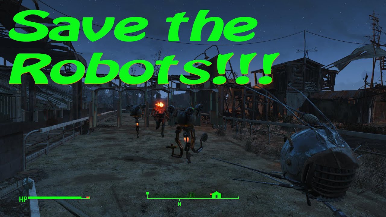 Fallout 4 How to Beat East er I mean EASY City Downs AND Save The Robot ...
