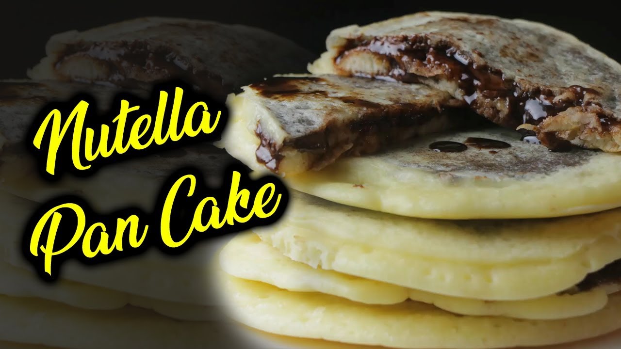 Nutella Pan Cake Recipe | Homemade Nutella Stuffed Pan Cake | Dessert ...