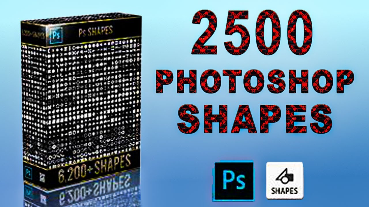 Free Download & Install Photoshop Shapes | Photoshop Shapes Free ...