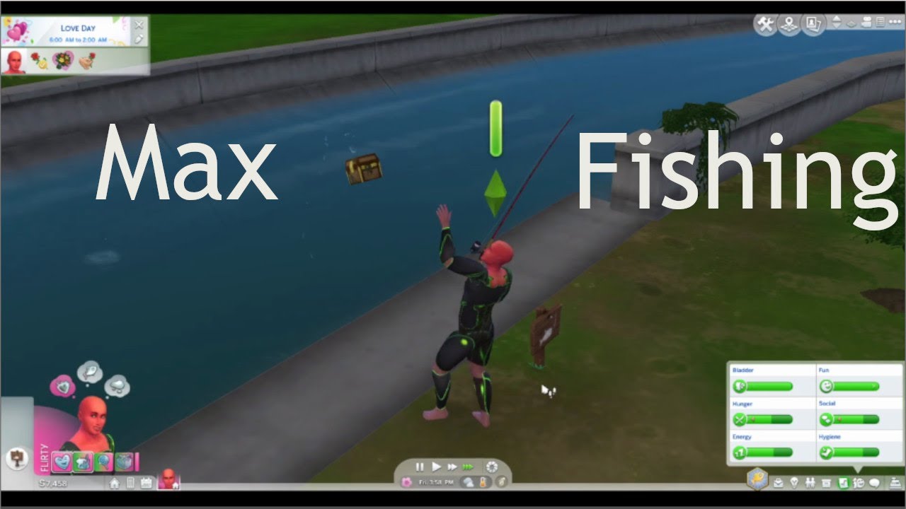 How to max out the Fishing skill - Sims 4 - I wonder - YouTube