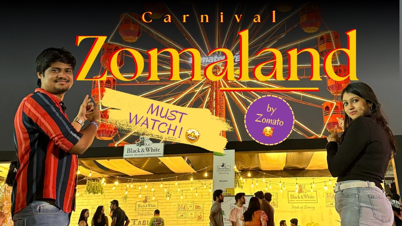The Greatest Carnival Zomaland by Zomato 🤩| Couple vlog 🥰| Tamil ...