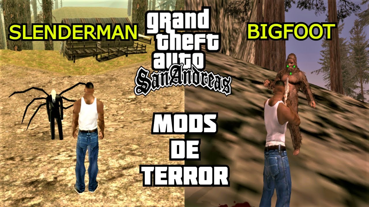 Top 5 Mods de Terror y Misterios Para GTA San Andreas Android 2021👻 ...