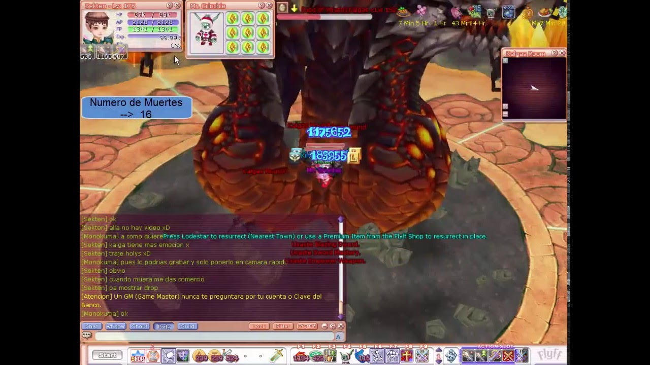 [Flyff] [Kalgas Cave] - YouTube